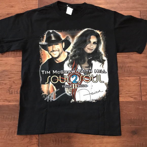 Shirts | 206 Tim Mcgraw And Faith Hill Tour Tshirt | Poshmark